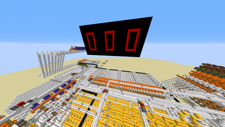RC8001, an 8 Bit CPU Minecraft Map