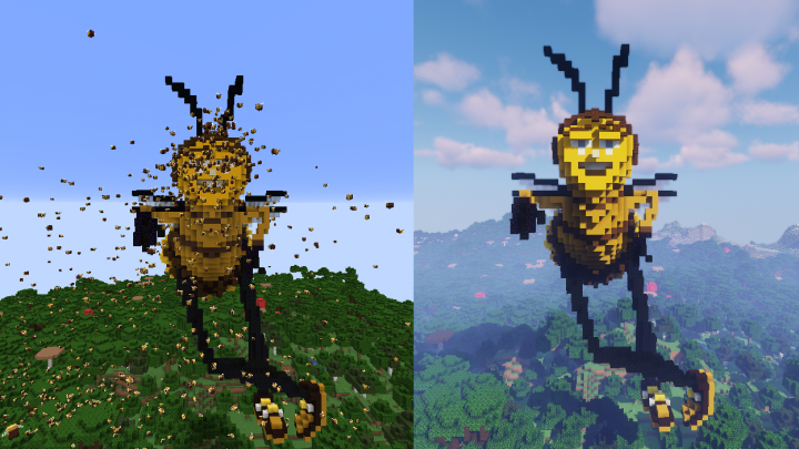 Barry Bee Benson as a tribute to 1.15. Update Minecraft Map