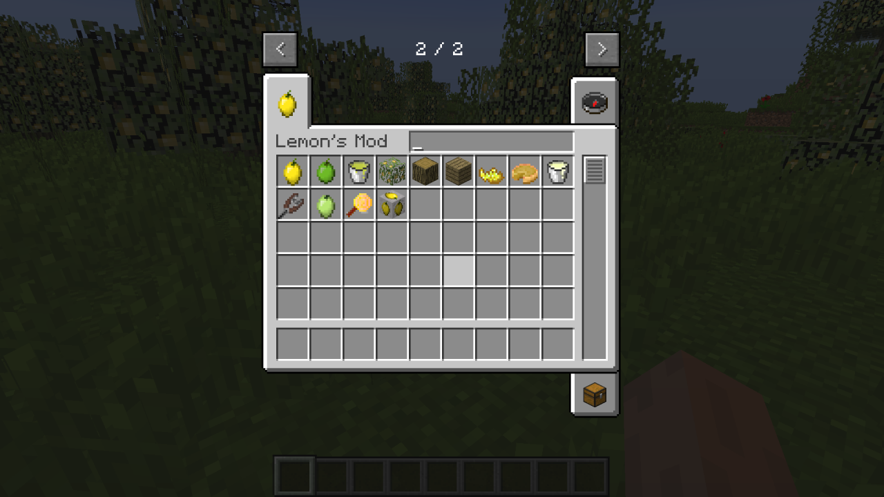 Lemon Mod ! Minecraft Mod