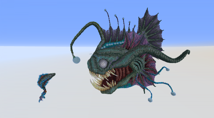 Angler fish Minecraft Map