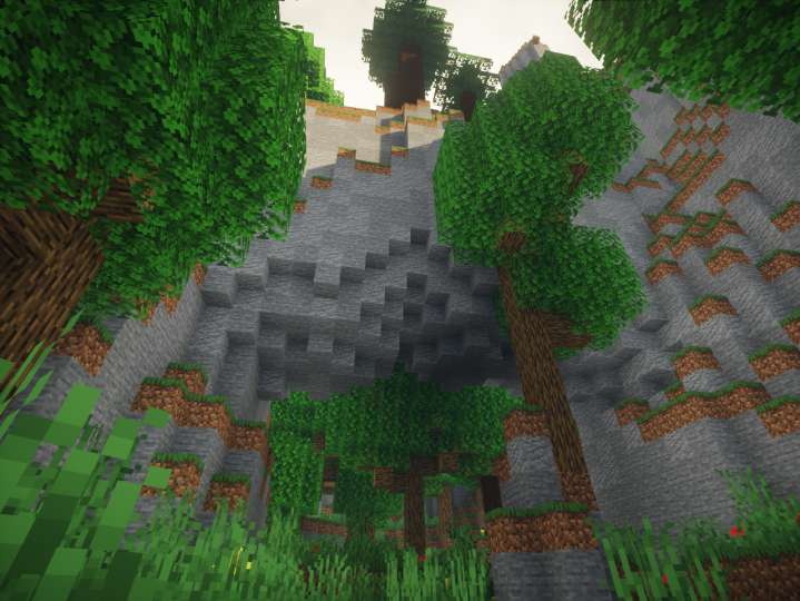 Azura Passing leading to Lake Azura Minecraft Map