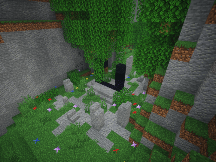 Azura Passing leading to Lake Azura Minecraft Map