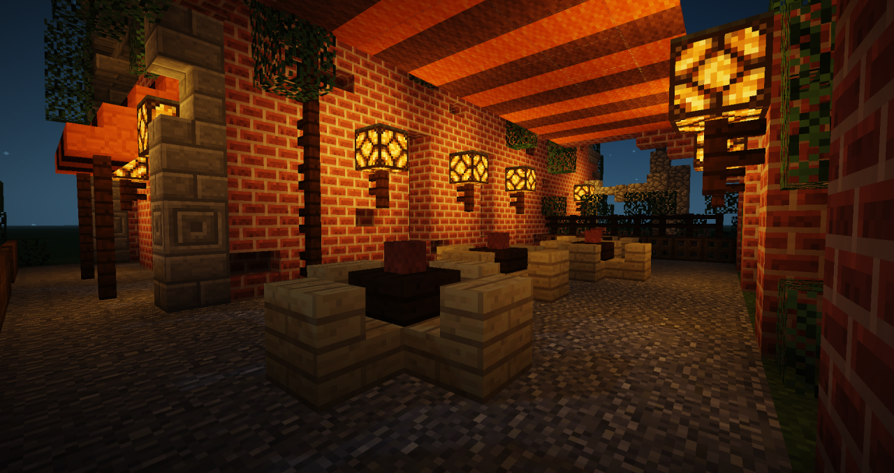 Cider Garden Cafe Minecraft Map