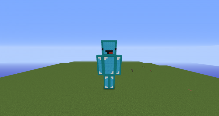 Skeppy Statue Minecraft Map