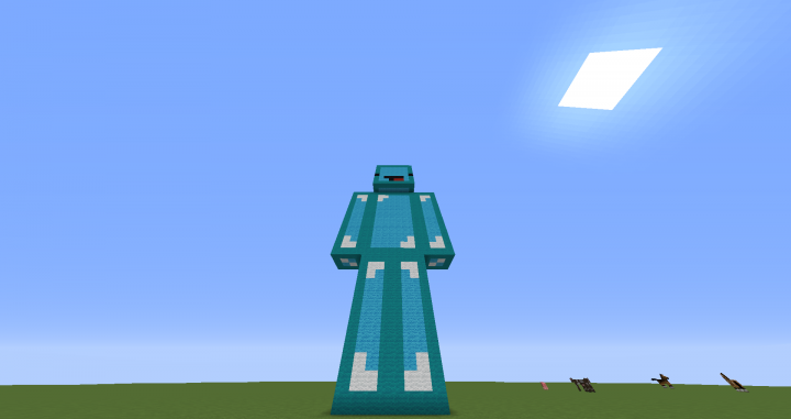 Skeppy Statue Minecraft Map
