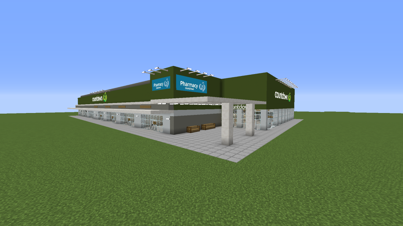 [1.12.2]HUGE Grocery/Supermarket Store! ~ Countdown Fraser Cove ...