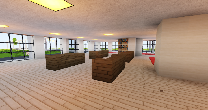 modern office building Minecraft Map