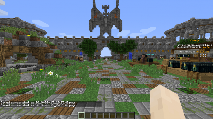 BananaCraft Faction Spawn Minecraft Map