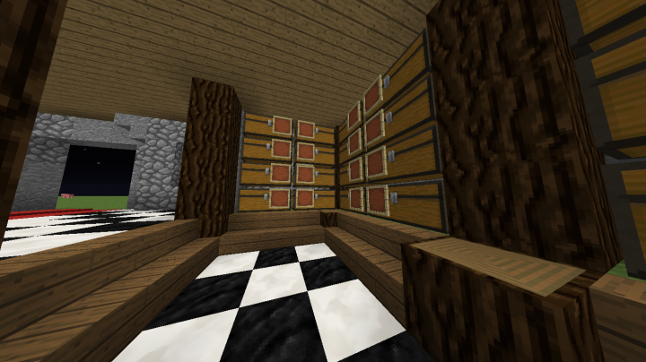 Survival Storage Room/House 150+ Chests! Minecraft Map