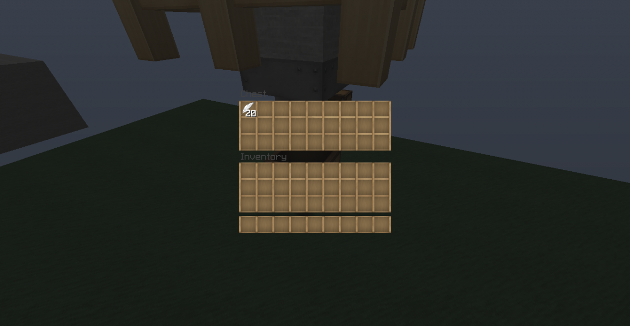 Chickens randomly shed feathers Minecraft Data Pack