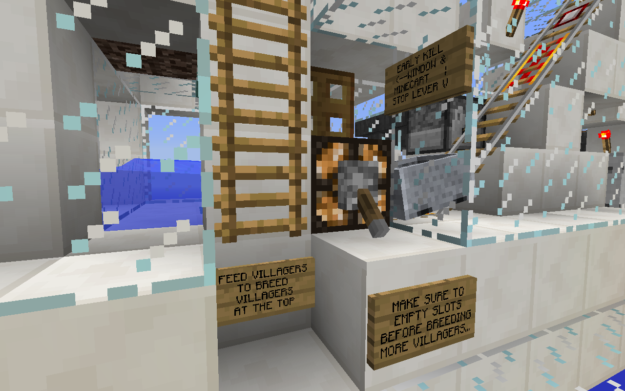 Villager Breeder Tower & Trading (1.12.2) Minecraft Map