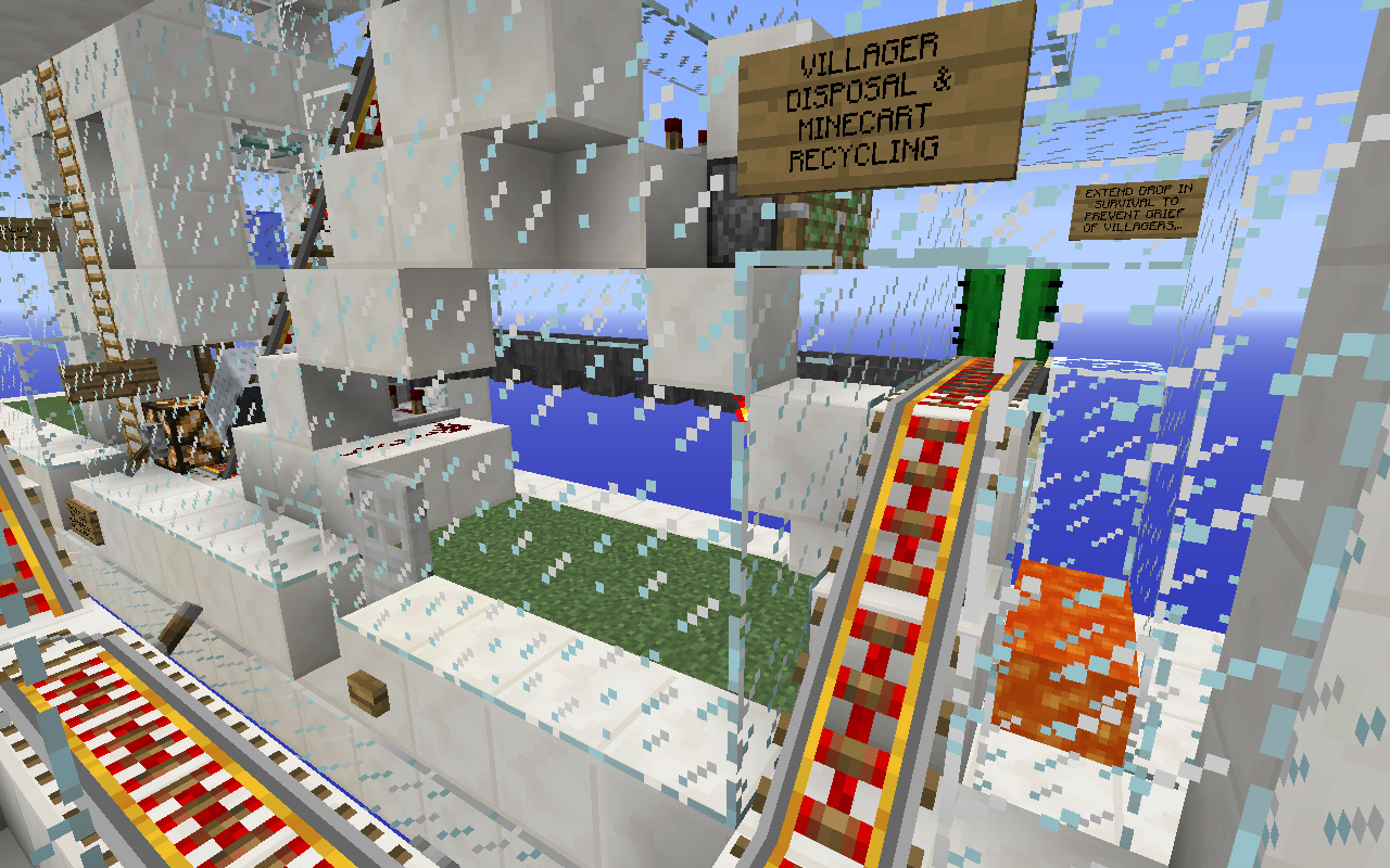 Villager Breeder Tower & Trading (1.12.2) Minecraft Map