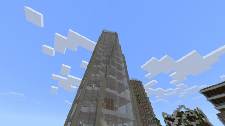 Northeast Asia Trade Tower Minecraft Map
