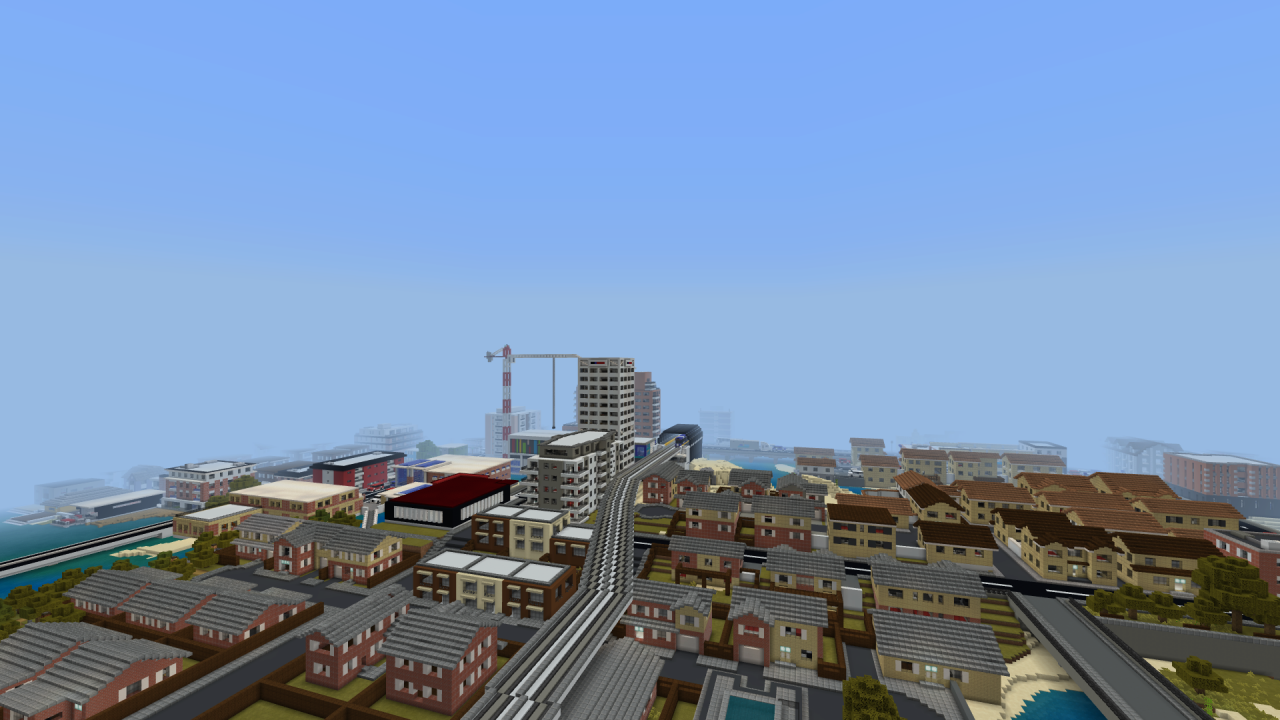 Bayview Cornerbrooke City Centre (Herchepshire) Minecraft Map