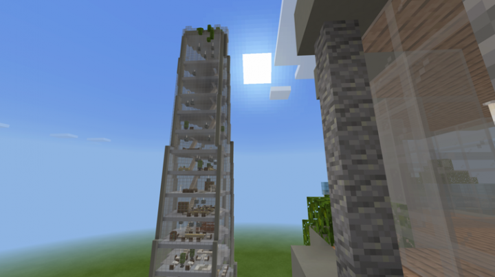 Northeast Asia Trade Tower Minecraft Map