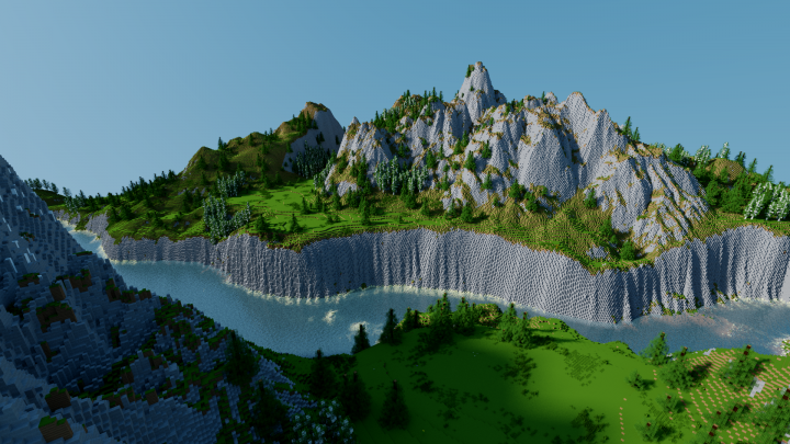 A River Runs Through It Minecraft Map