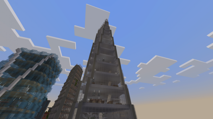 Northeast Asia Trade Tower Minecraft Map