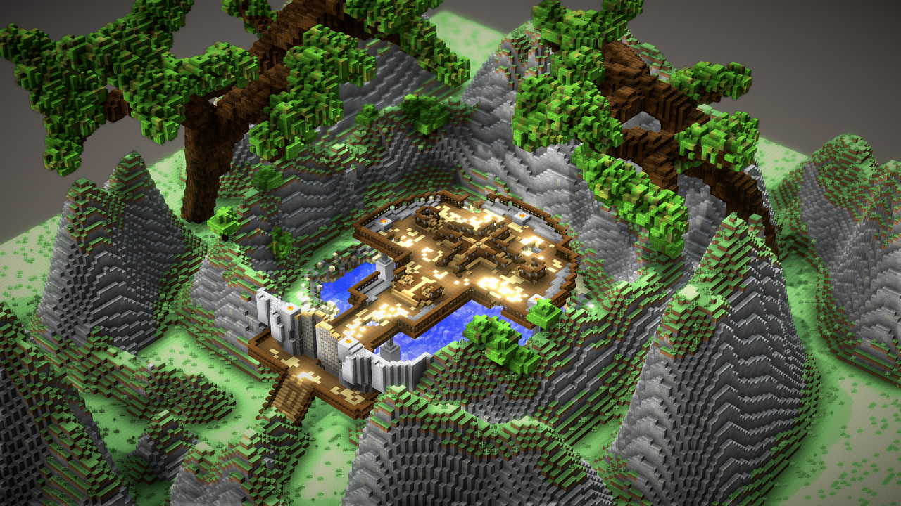 Gate lake spawn 01/02 Minecraft Map