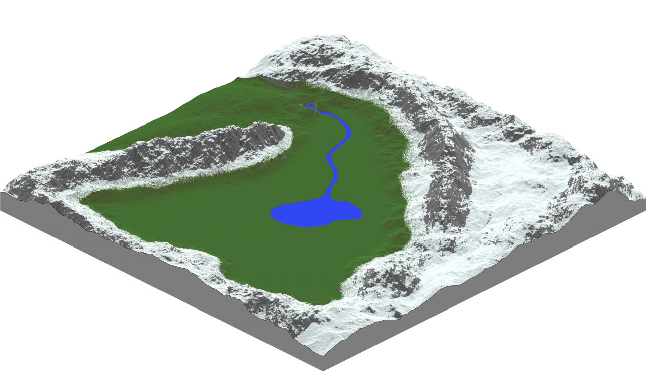 Switzerland Mountains Minecraft Map
