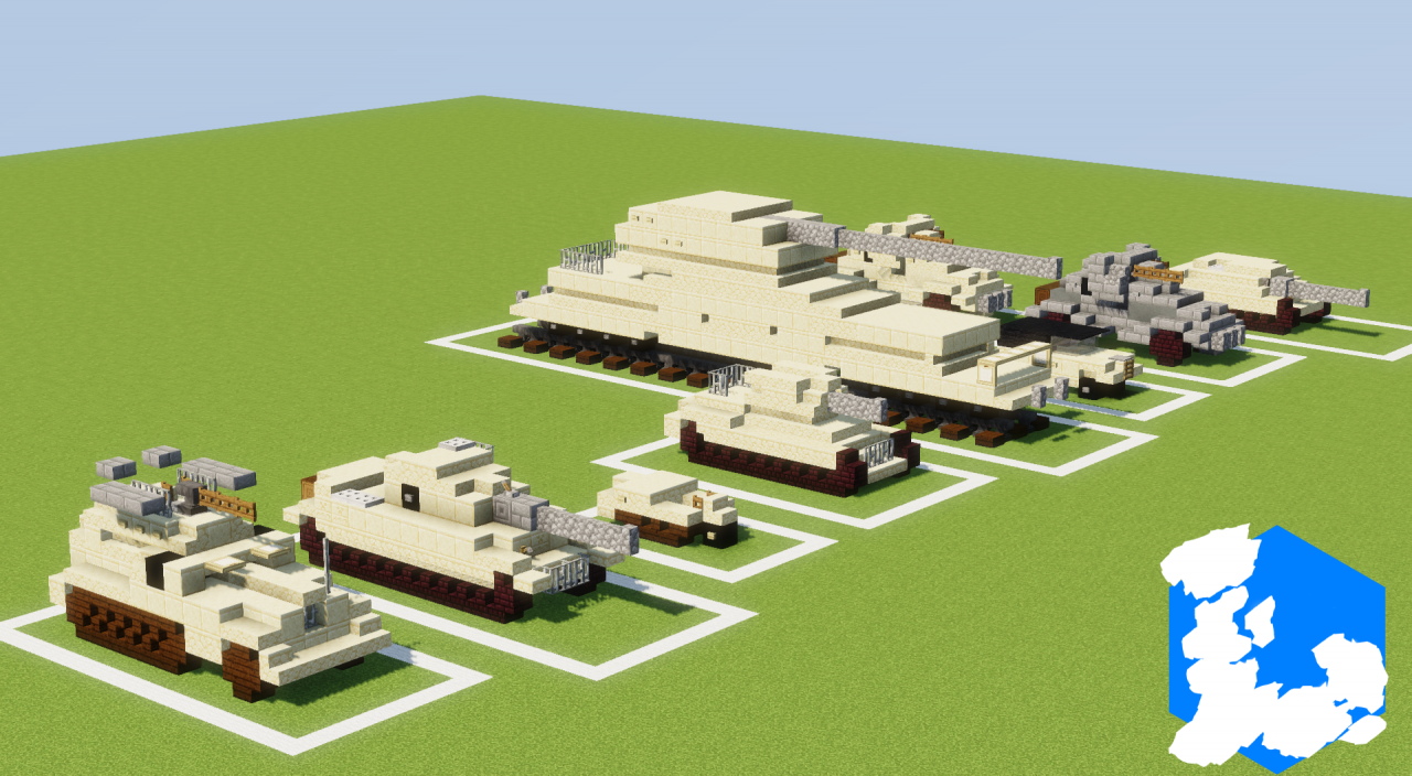 Realm of Lothiredon » Military Vehicle pack! [DOWNLOAD] Minecraft Map