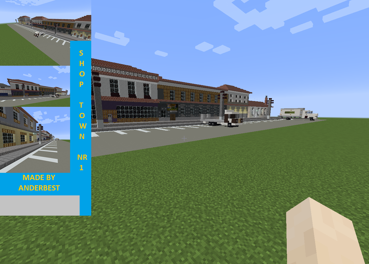 Shop Building for Towns Nr.1 Minecraft Map