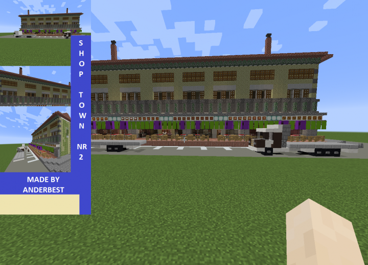 Shop Building for Towns Nr.2 Minecraft Map