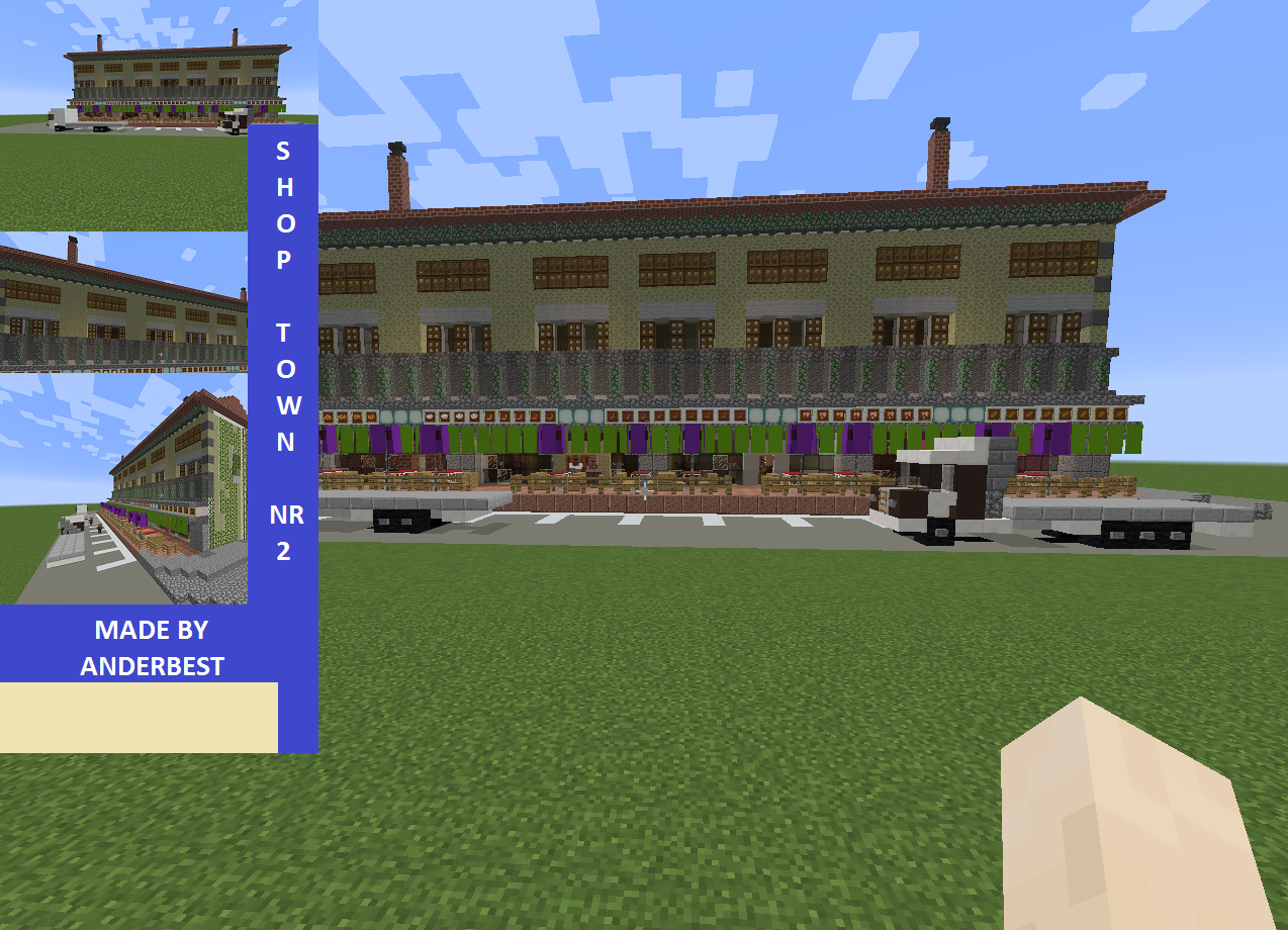 Shop Building for Towns Nr.2 Minecraft Map
