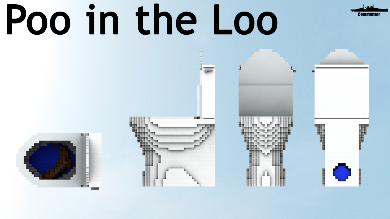 Poo in the Loo Minecraft Map
