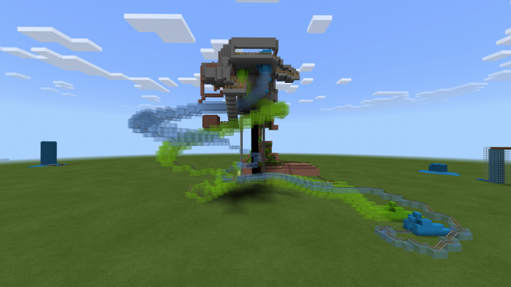 COASTERMAN VOLCANO BAY MINECRAFT WATER THEME PARK Minecraft Map