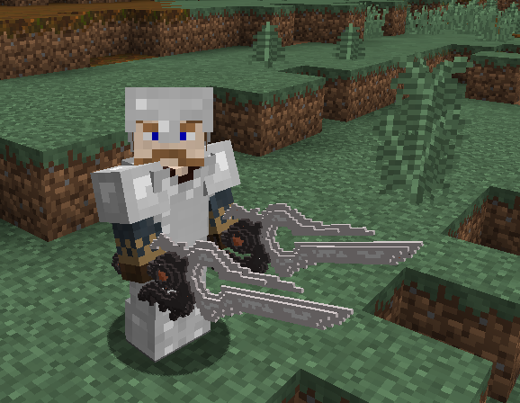 Custom 3D Dual-Wielding Swords Minecraft Texture Pack