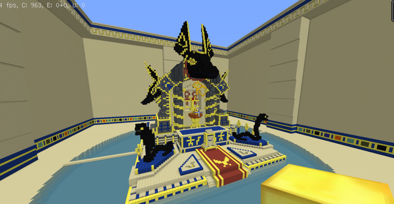 Anubis altar Minecraft Map