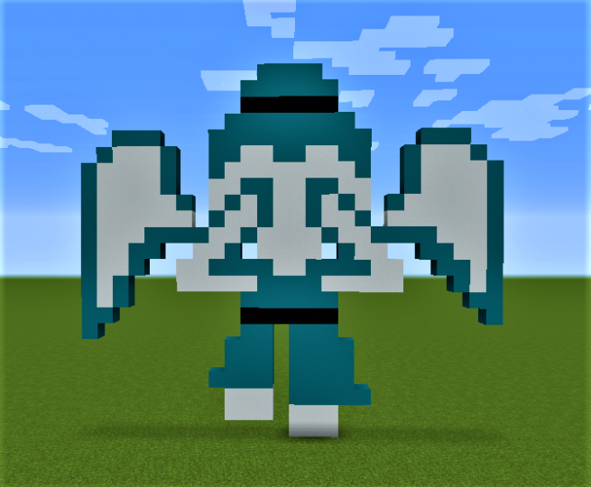TM Angel Art Minecraft Map