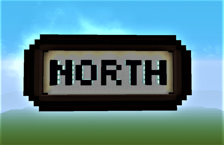 TM North Lobby Sign Minecraft Map
