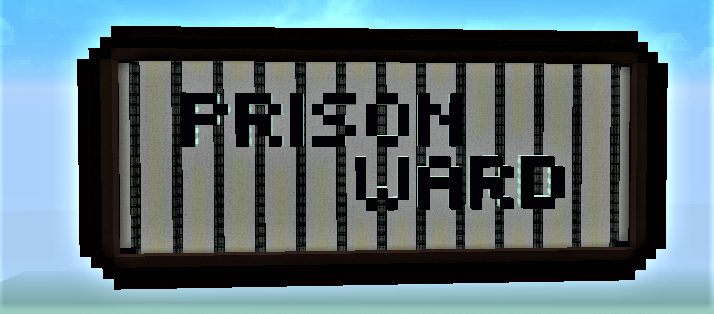 TM Prison Game Lobby Sign Minecraft Map