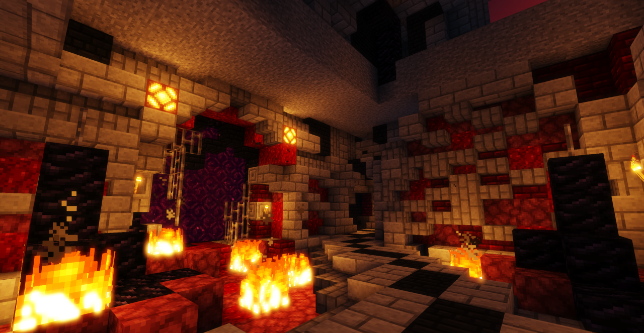 VoidStar MC Kit PvP Minecraft Map