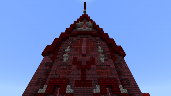 Nether church for Minecraft: Bedrock Edtion Minecraft Map