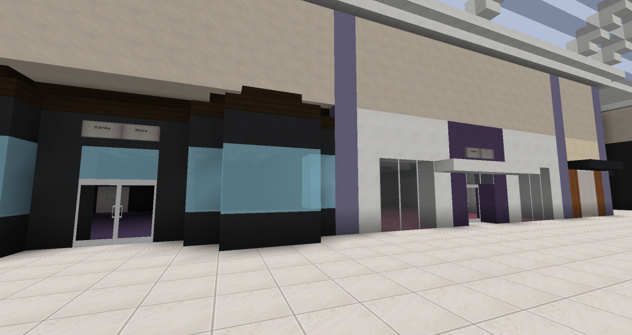 Village Square Shopping Centre Minecraft Map