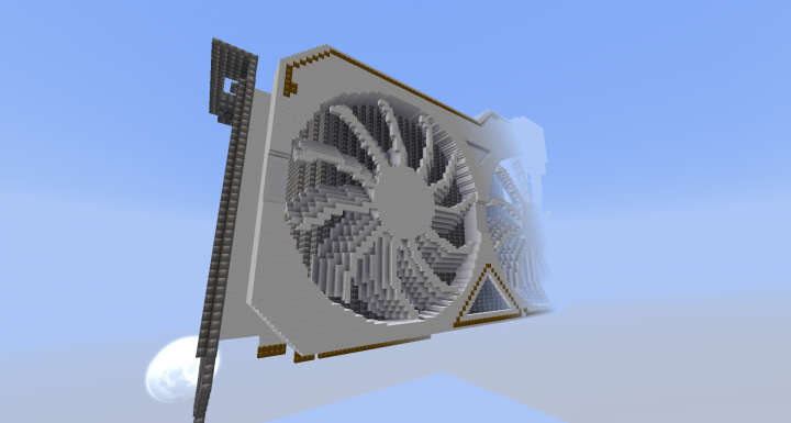 Galax RTX 2080 Ti HOF Minecraft Map