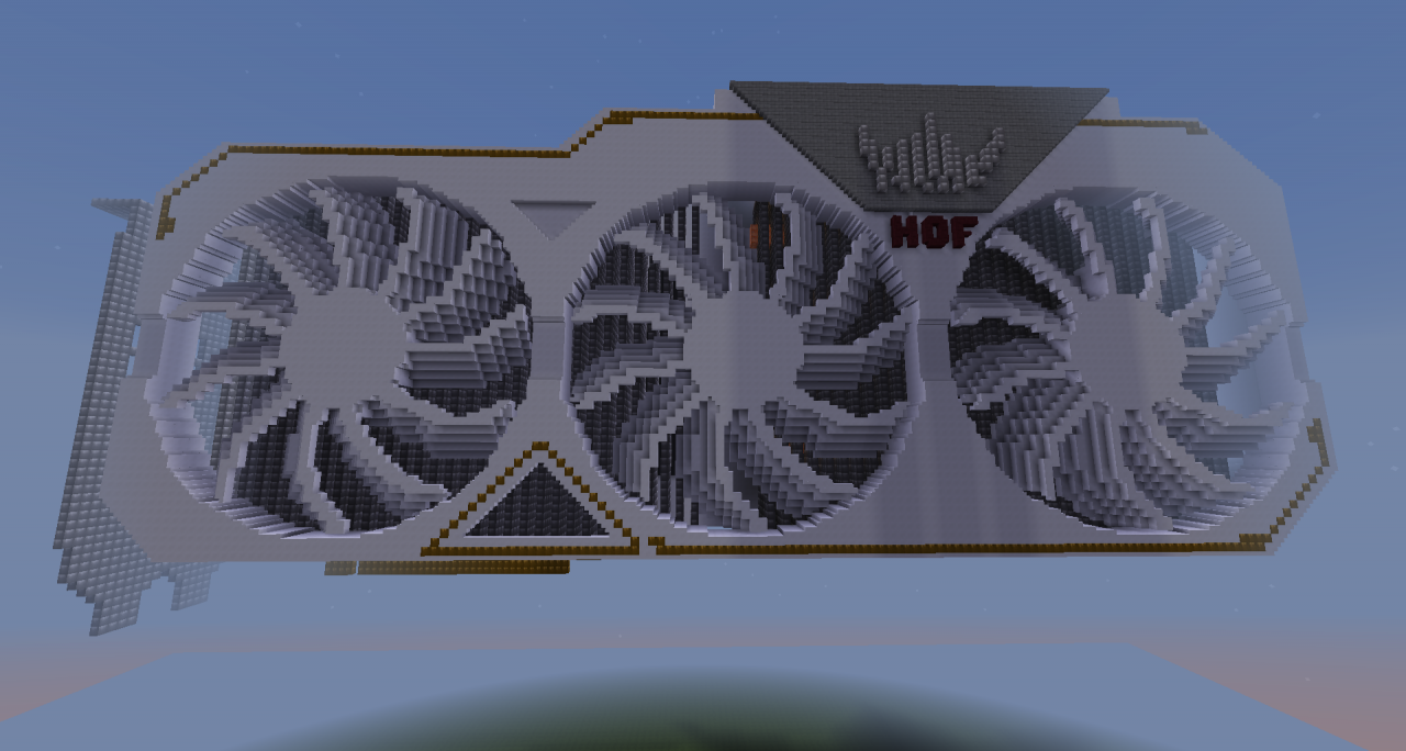 Galax RTX 2080 Ti HOF Minecraft Map