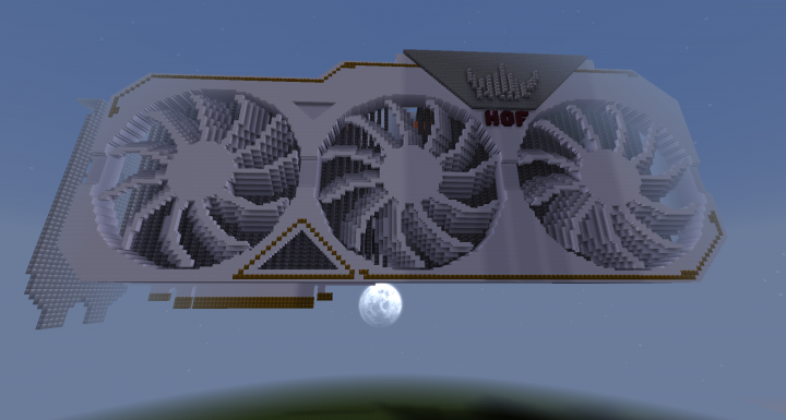 Galax RTX 2080 Ti HOF Minecraft Map
