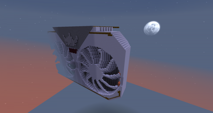 Galax RTX 2080 Ti HOF Minecraft Map