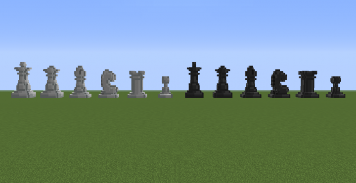 Chess Pieces (1.14.4) Minecraft Texture Pack