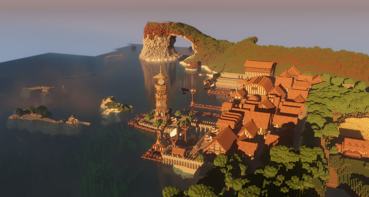 Altas - The Docks Minecraft Map