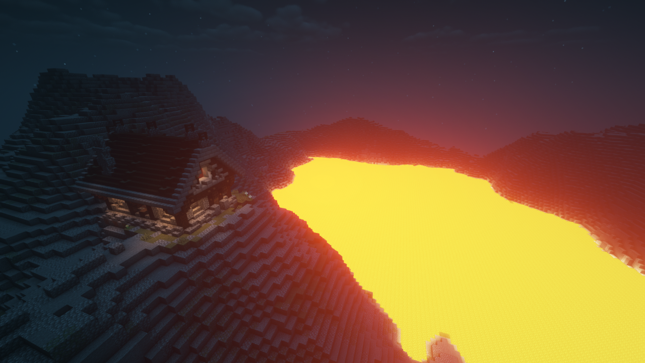 Vulcano Village Minecraft Map