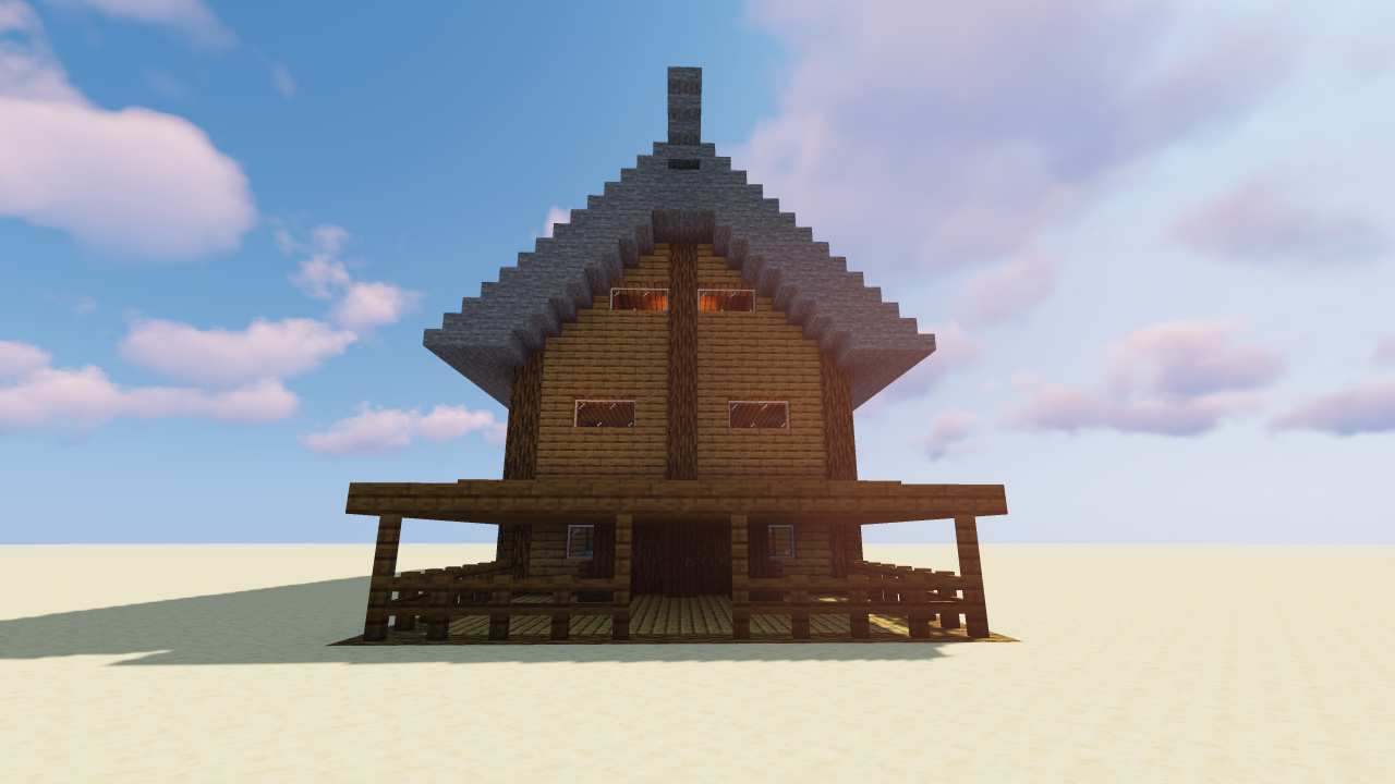 Cozy Big House (Ready For Survival) Minecraft Map