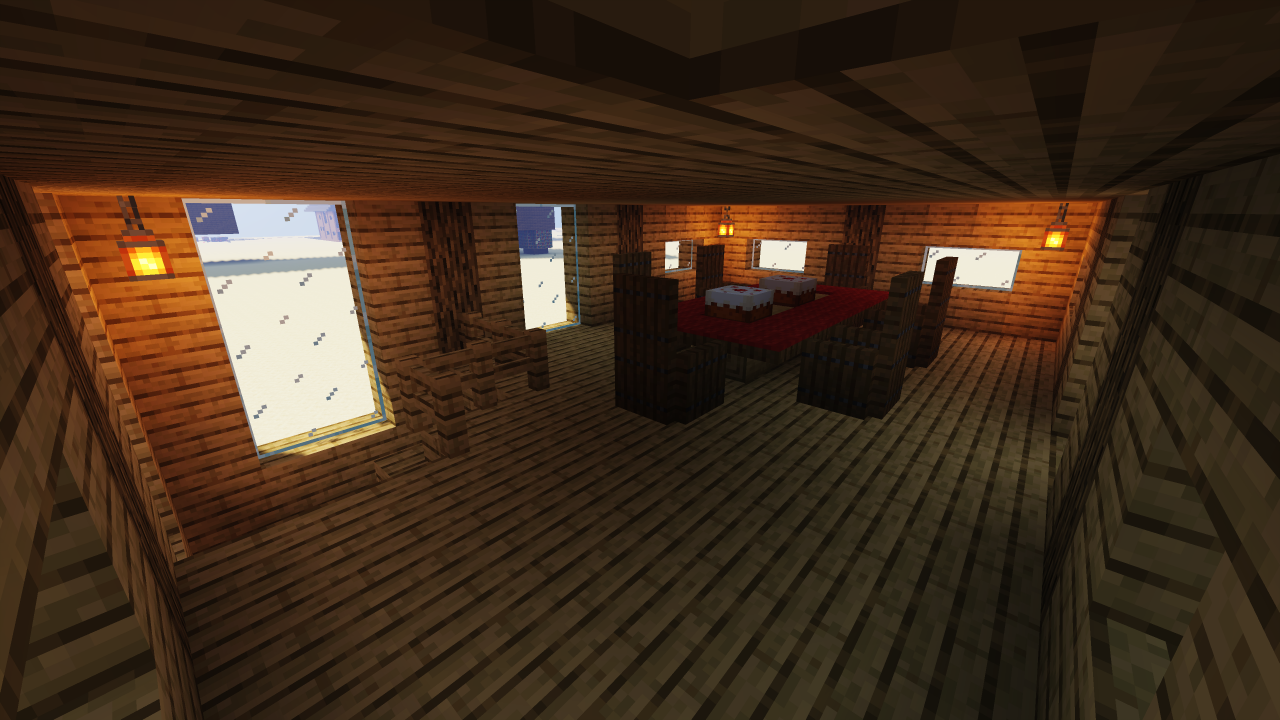 Cozy Big House (Ready For Survival) Minecraft Map