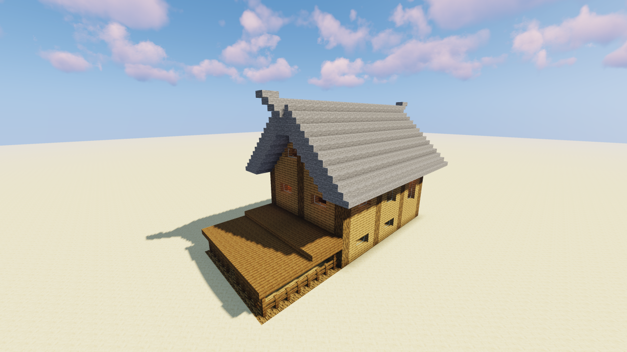 Cozy Big House (Ready For Survival) Minecraft Map