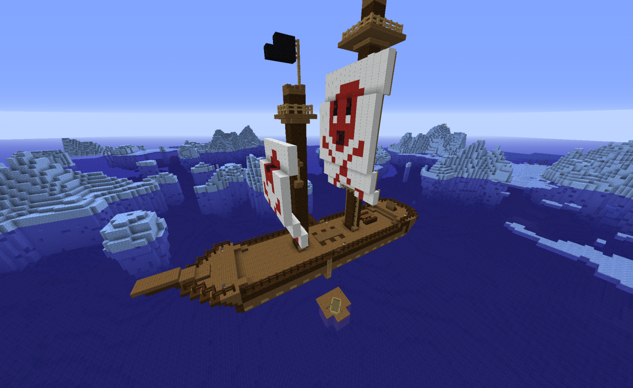 Pirate Ship Starter Home Minecraft Map
