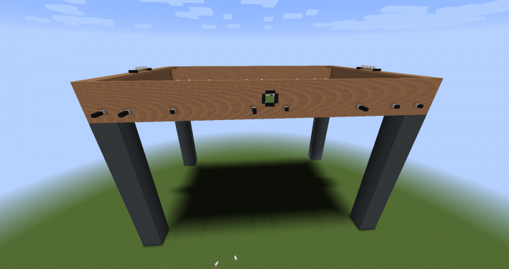 Life sized table soccer Minecraft Map