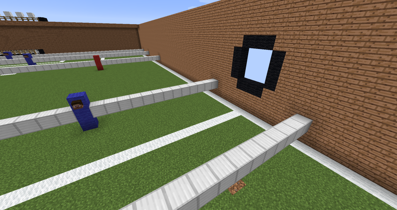 Life sized table soccer Minecraft Map